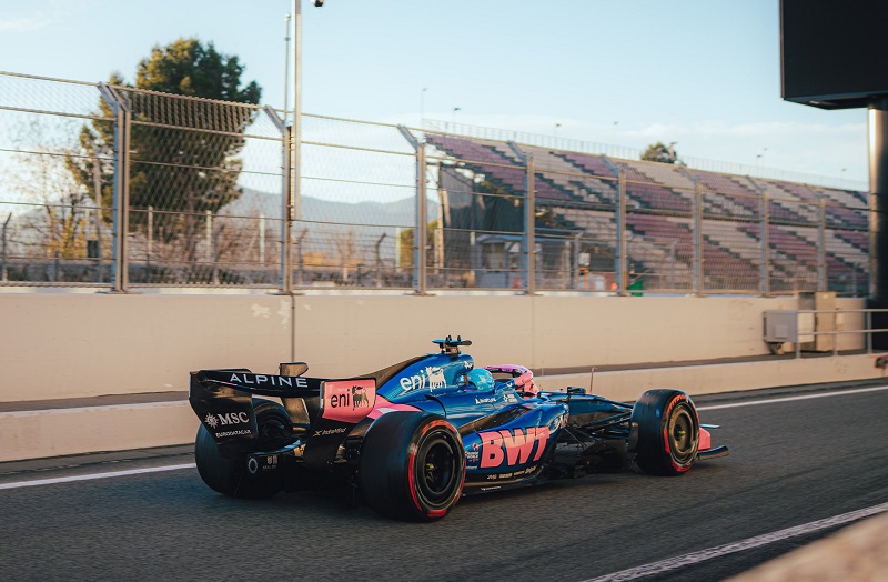 FÓRMULA1: ALPINE CERRÓ LOS TEST DE BARCELONA CON SEÑALES POSITIVAS Y ...